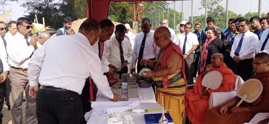 Laying of Foundation Stone Colts New Cricket Pavilion – Colombo Colts ...